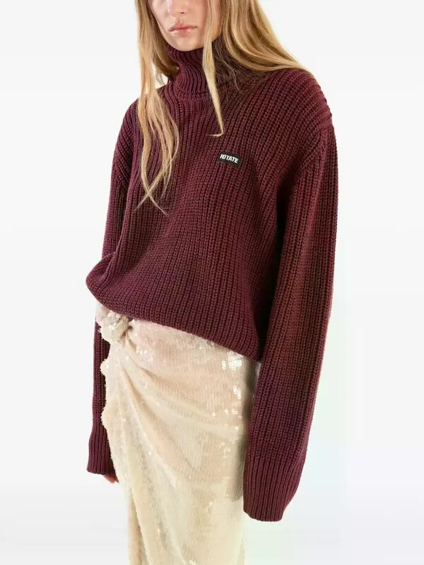 ROTATE BY BIRGER CHRISTENSEN Roll-neck Sweater