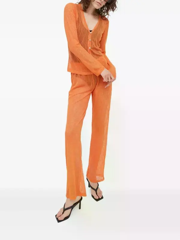 RÉSUMÉ Openwork Trousers