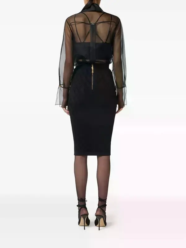 Elisabetta Franchi Button Blouse