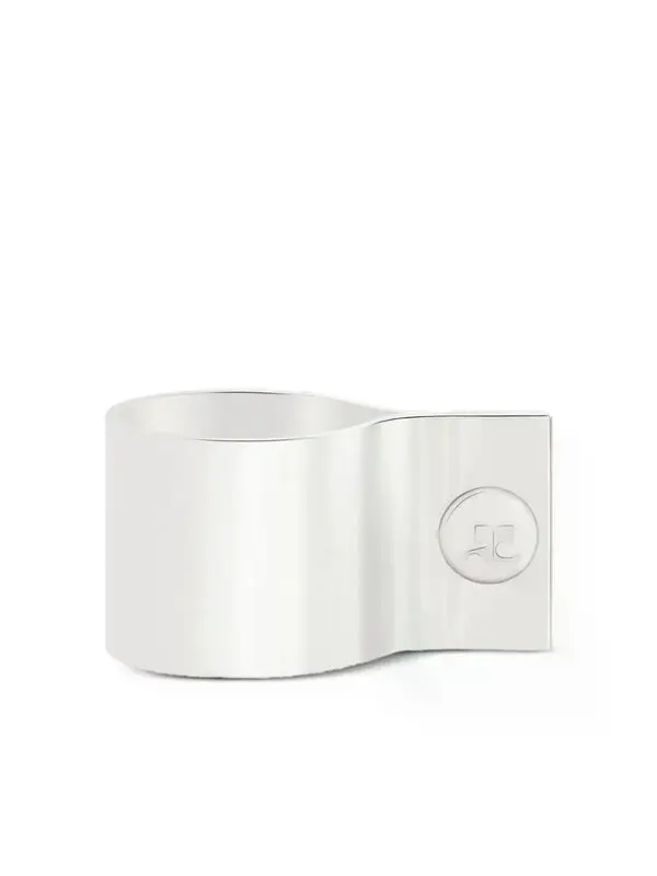 COURREGES Fold Strass Ring