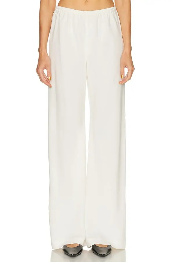 EAVES Loretta Bias Pant - White