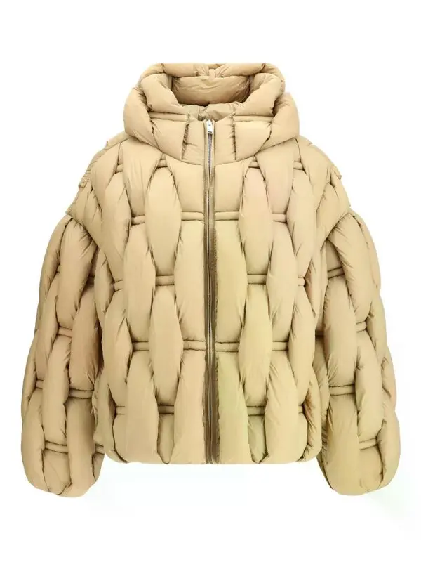 RAXXY Hooded Woven Puffer Jacket