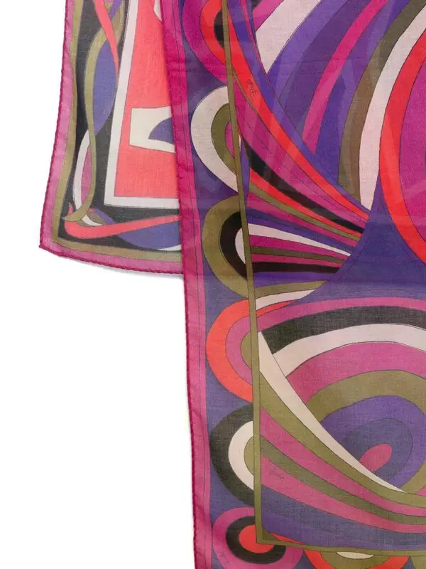 Emilio Pucci Mixed-print Pareo
