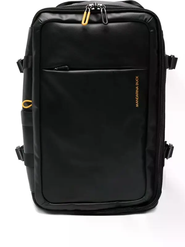 MANDARINA DUCK Eco Coated Travel Backpack - Black
