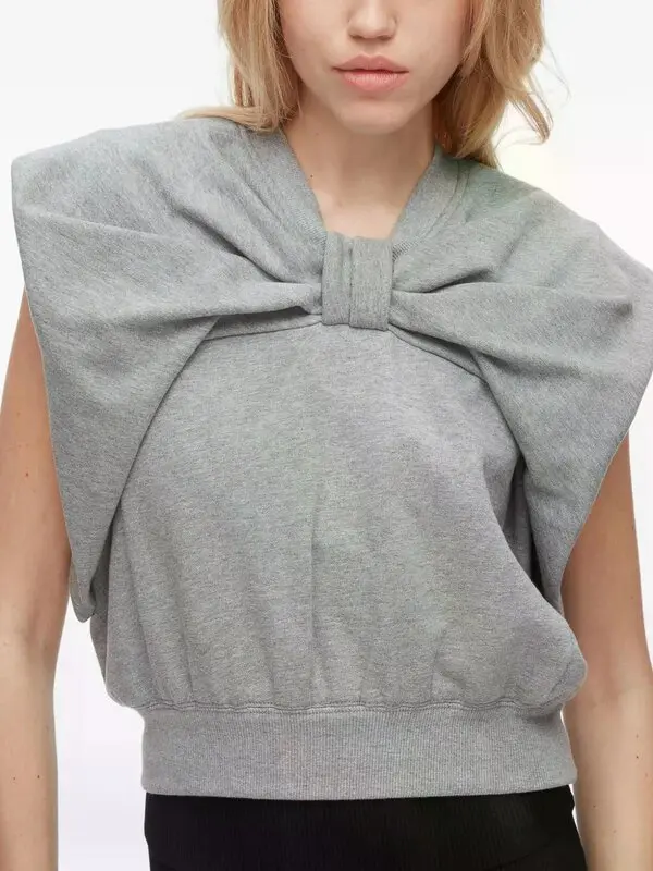 3.1 Phillip Lim Bow-embellished Tank Top - Grey