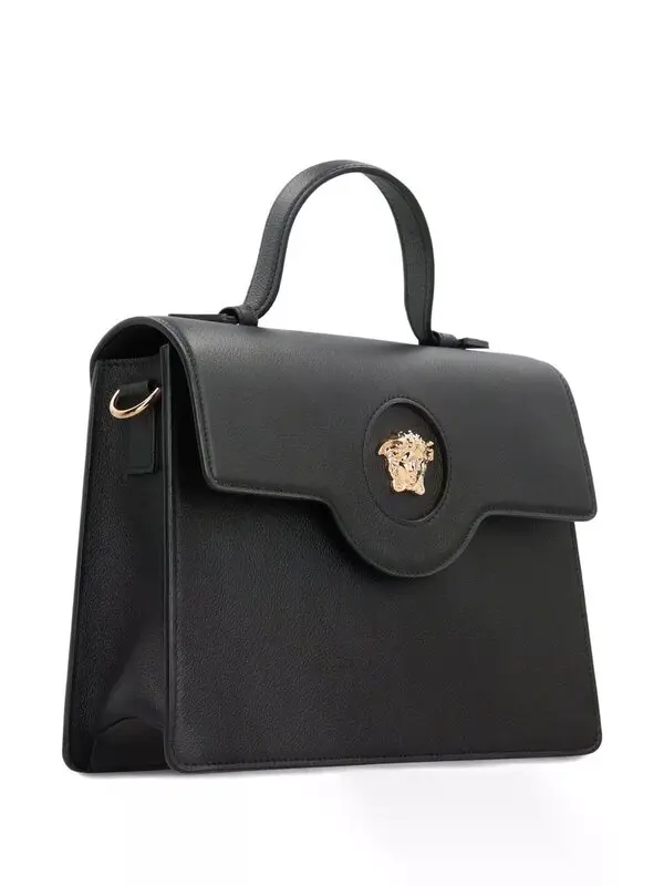 Versace Medusa Leather Handbag
