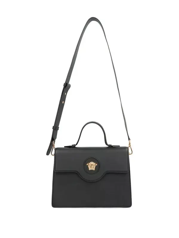 Versace Medusa Leather Handbag