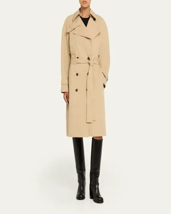 A.L.C. Asher Trench Coat - Beige