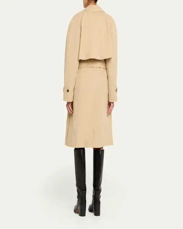 A.L.C. Asher Trench Coat - Beige