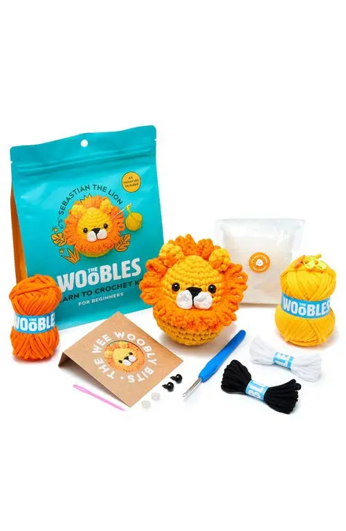 THE WOOBLES Lion Crochet Kit