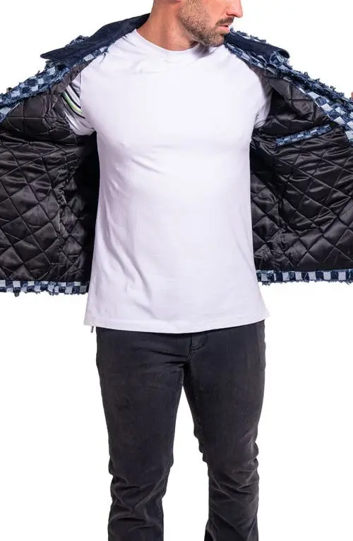 MACEOO Ascension 0012 Lined Denim Jacket - Blue