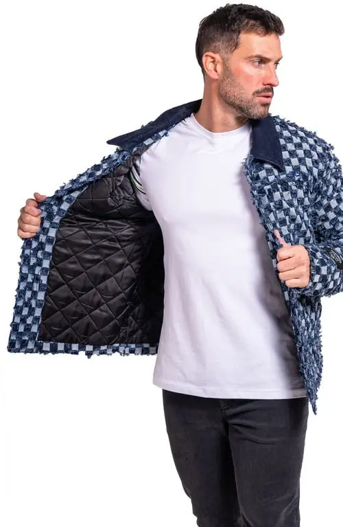 MACEOO Ascension 0012 Lined Denim Jacket - Blue