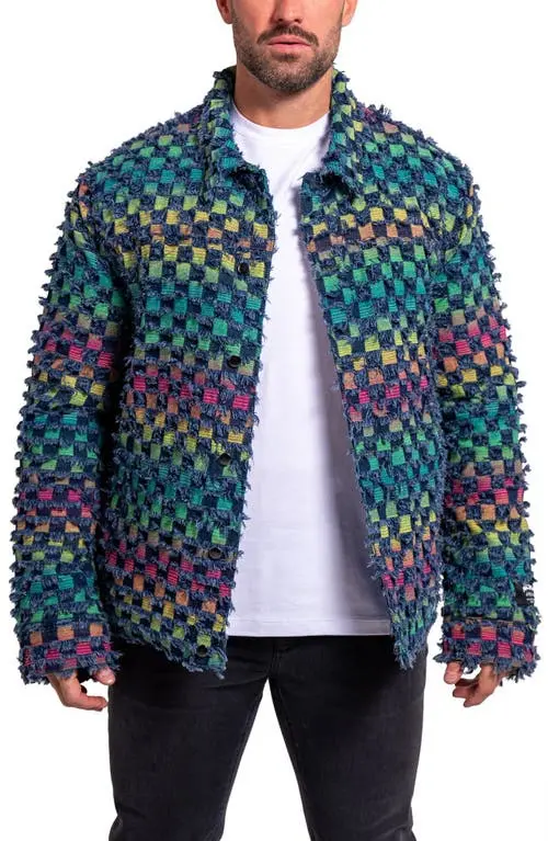 MACEOO Ascension 0015 Lined Denim Jacket - Green