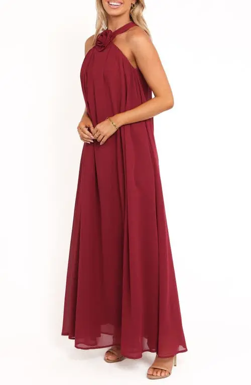 PETAL & PUP Melba Rosette Maxi Dress