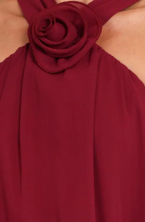 PETAL & PUP Melba Rosette Maxi Dress