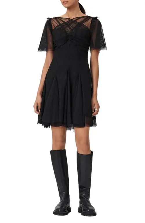 ALLSAINTS Madi Tulle Dress