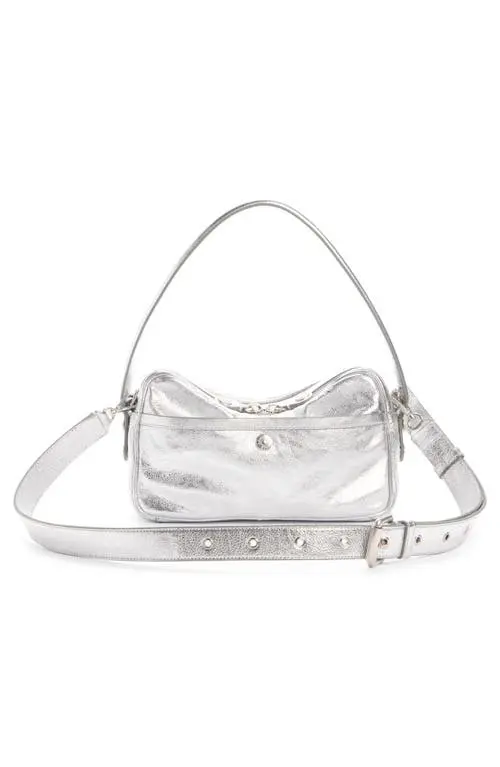 Acne Studios Camero Party Metallic Leather Shoulder Bag