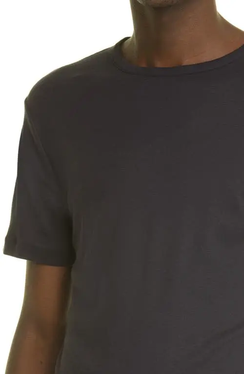 Sunspel Sea Island Cotton T-shirt - Black