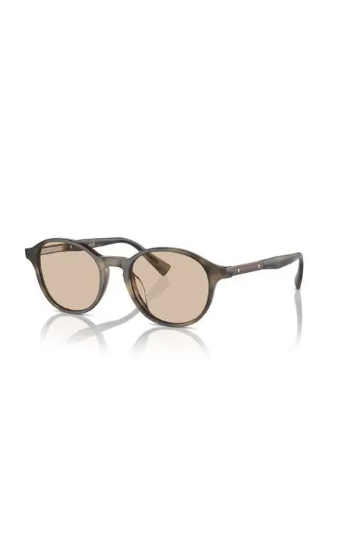 Brunello Cucinelli 50mm Oval Optical Glasses - Brown