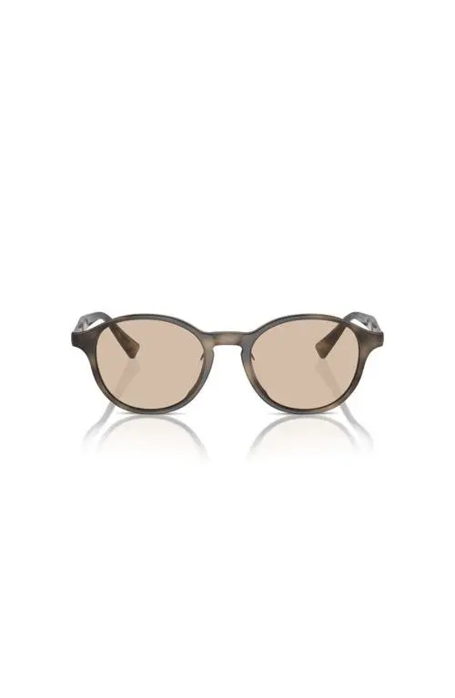 Brunello Cucinelli 50mm Oval Optical Glasses - Brown