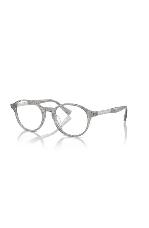 Brunello Cucinelli 50mm Oval Optical Glasses - Grey