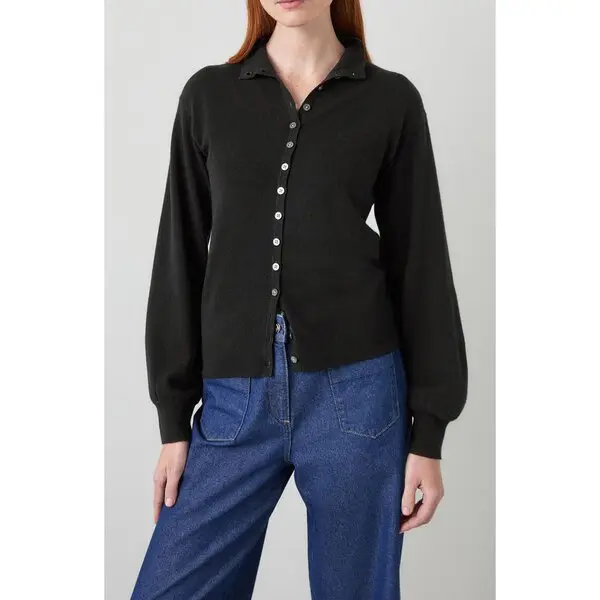 LK BENNETT Alice Merino Wool Blend Cardigan