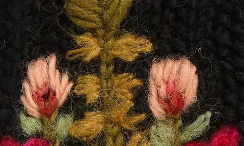 FRENCH KNOT Meadow Handwarmer Fingerless Gloves