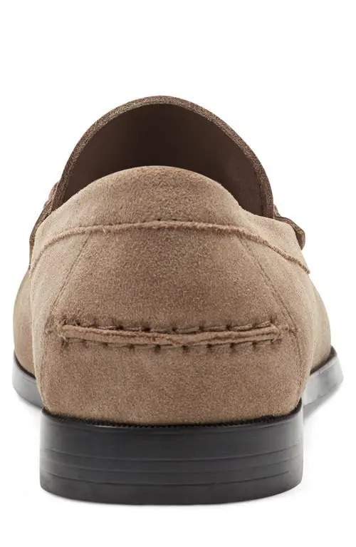Rockport Classic Leather Loafers With Bit Detail - Taupe