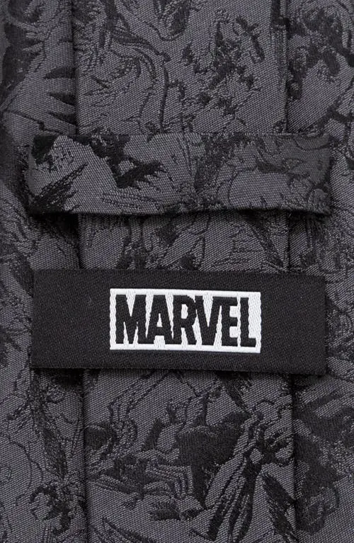 CUFFLINKS, INC. Venom Printed Neck Tie - Gray
