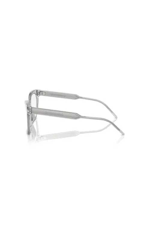 Giorgio Armani 54mm Cat Eye Optical Glasses - Grey