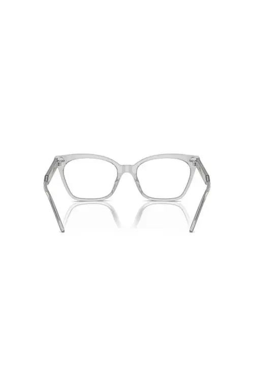 Giorgio Armani 54mm Cat Eye Optical Glasses - Grey