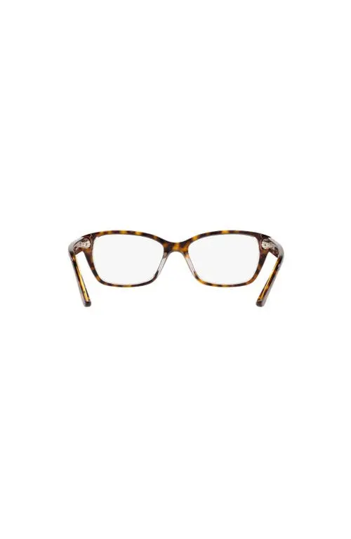 SFEROFLEX Butterfly Acetate Full Rim Eyeglasses - Brown