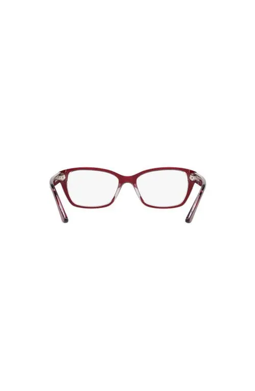 SFEROFLEX Butterfly Acetate Eyeglasses - Red