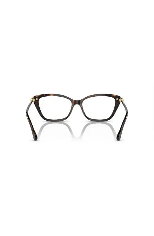 SWAROVSKI Cat Eye Optical Glasses - Tortoise