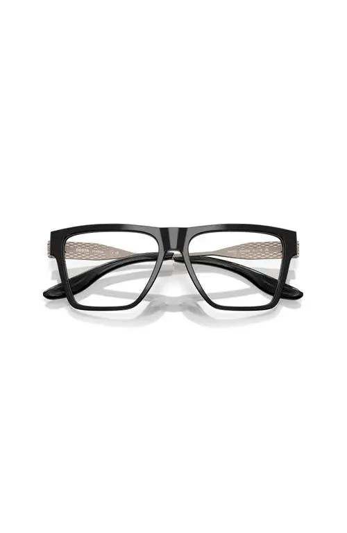 COSTA Square Acetate Eyeglasses - Black