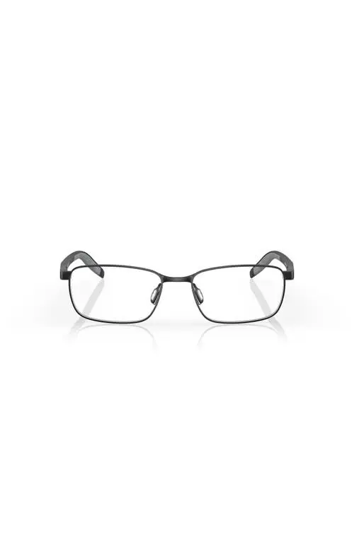 COSTA 53mm Rectangle Eyeglasses - Black
