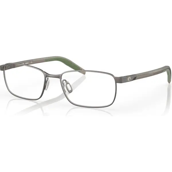COSTA 53mm Rectangle Eyeglasses - Silver