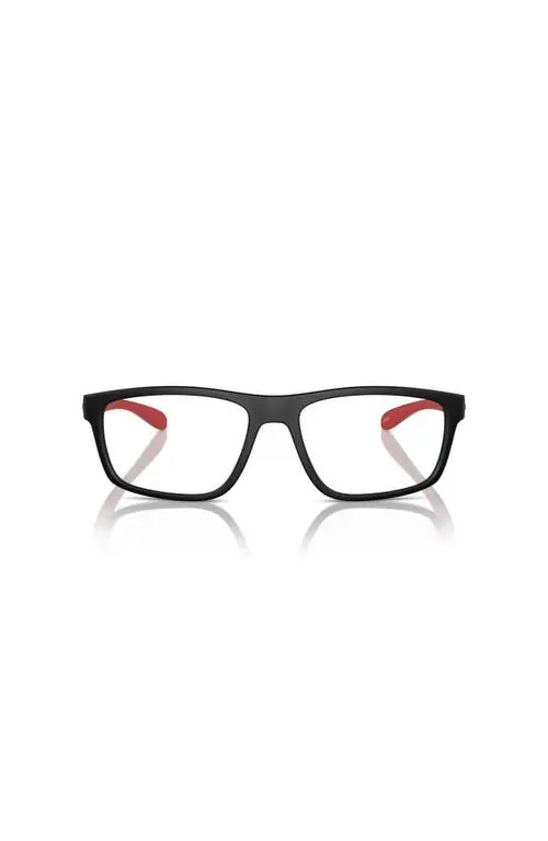 ARNETTE Rectangle Full Rim Eyeglasses - Black