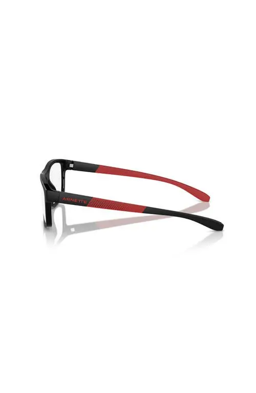 ARNETTE Rectangle Full Rim Eyeglasses - Black