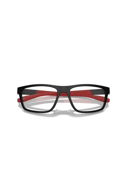 ARNETTE Rectangle Full Rim Eyeglasses - Black