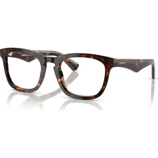 Burberry 51mm Square Optical Glasses - Brown