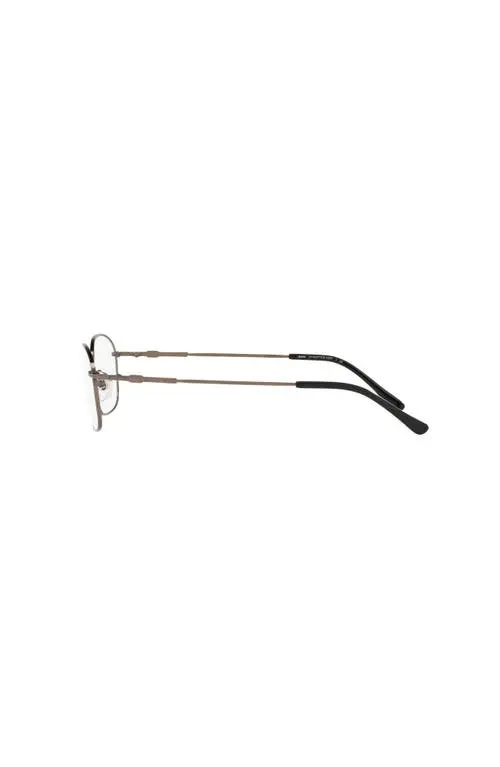 SFEROFLEX Oval Full Rim Memory Metal Eyeglasses - Grey