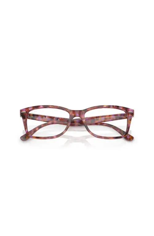 Ray-ban Square Optical Glasses - Red
