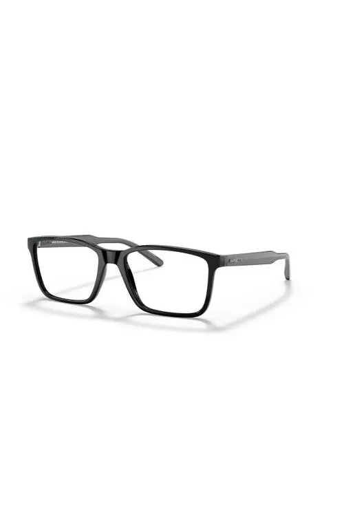 ARNETTE Rectangle Full Rim Eyeglasses - Black