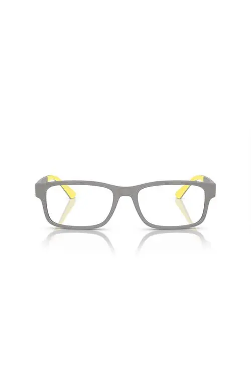 Armani Exchange Ax3106 Rectangle Full Rim Eyeglasses - Grey