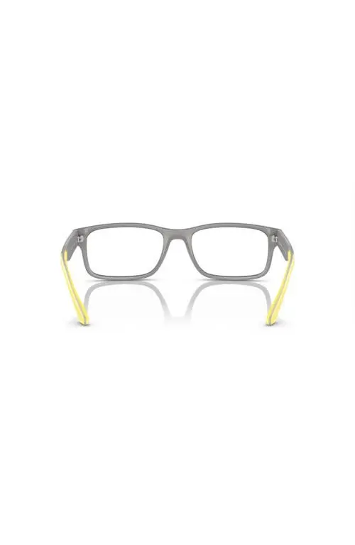 Armani Exchange Ax3106 Rectangle Full Rim Eyeglasses - Grey