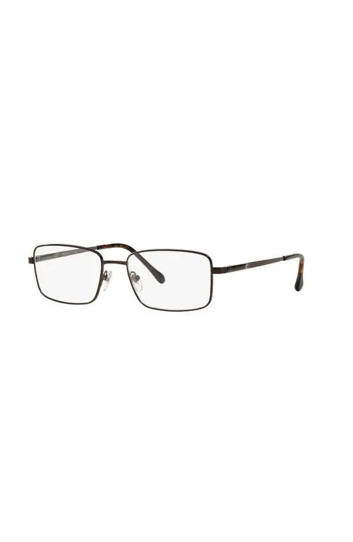 SFEROFLEX Rectangle Full Rim Eyeglasses - Black