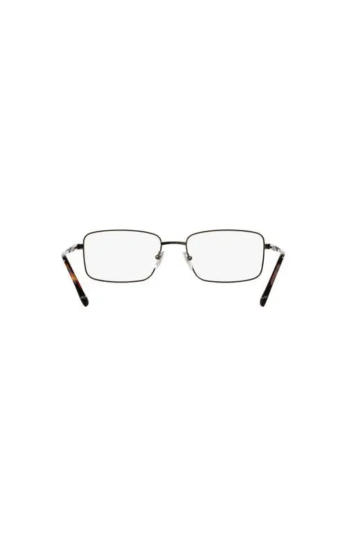 SFEROFLEX Rectangle Full Rim Eyeglasses - Black