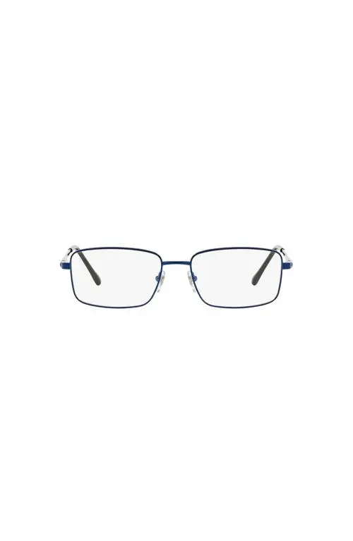 SFEROFLEX Rectangle Full Rim Eyeglasses - Blue