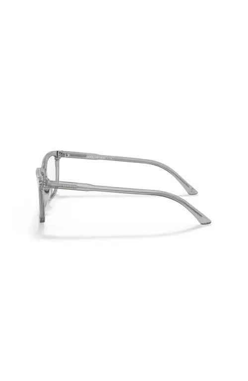 Brooks Brothers Square Full Rim Acetate Eyeglasses - Grey